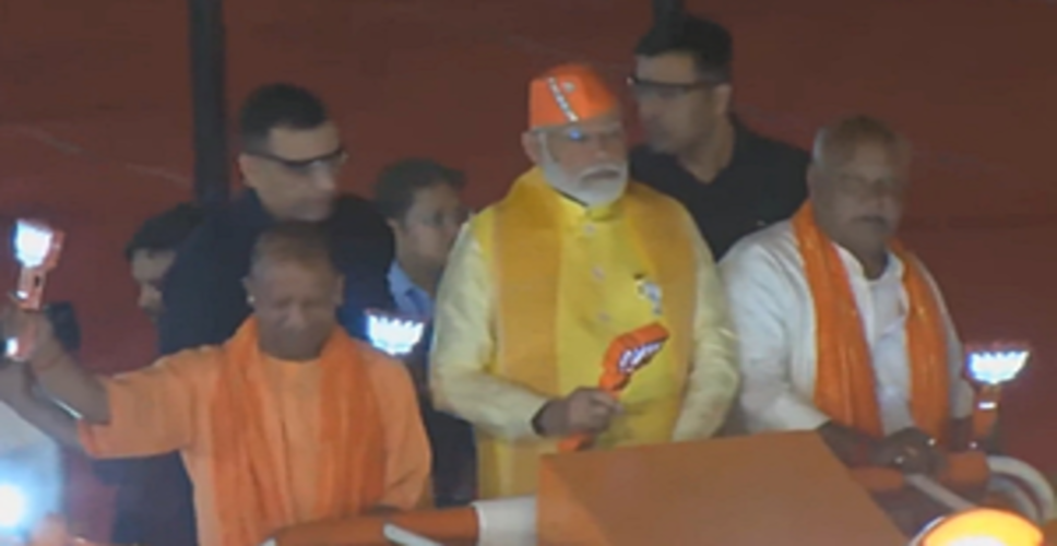 First time in Ayodhya since Ram Mandir inauguration, PM Modi receives ...
