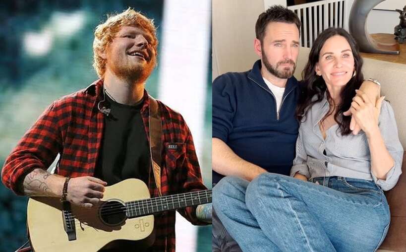 Ed Sheeran wishes Courtney Cox- Johnny McDaid on 10th anniv by playing ...