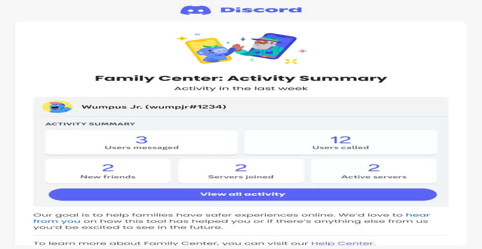 Discord introduces new tool that informs parents about teen's activity