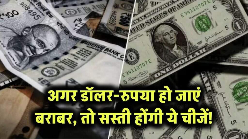 Economic Consequences of Equal Dollar and Rupee