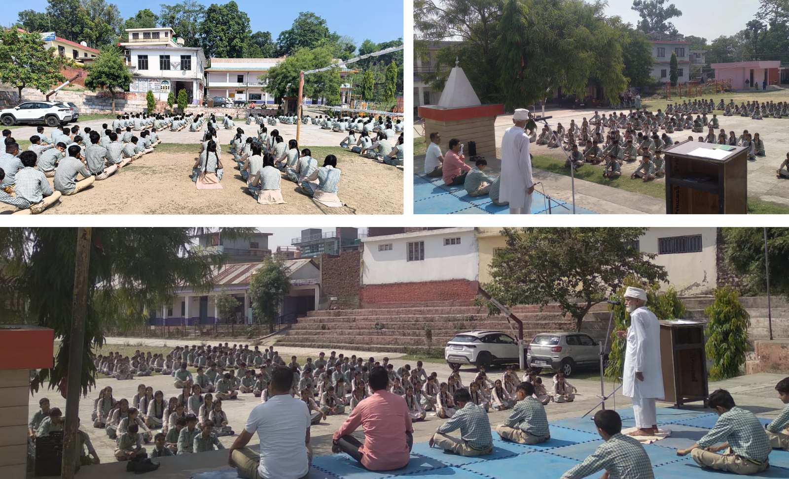 Dada-Siba School Celebrates International Yoga Day with Enthusiasm