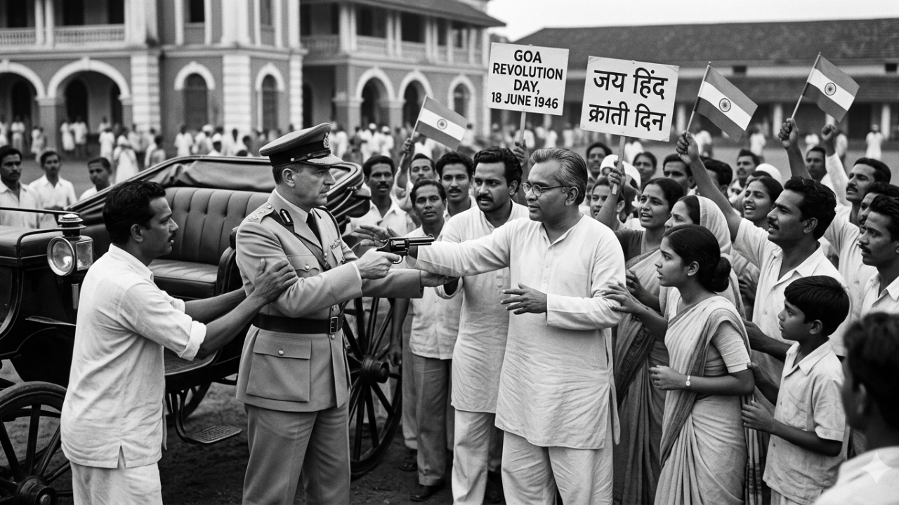The Courageous Stand of Ram Manohar Lohia in Goa's Freedom Struggle