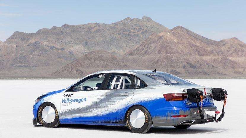 Hitting 209 mph in VW’s speed-record Jetta
