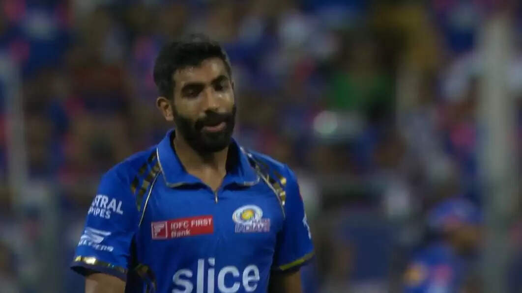 MI vs SRH: Jasprit Bumrah's Son Angad Makes Adorable Debut at Stadium ...