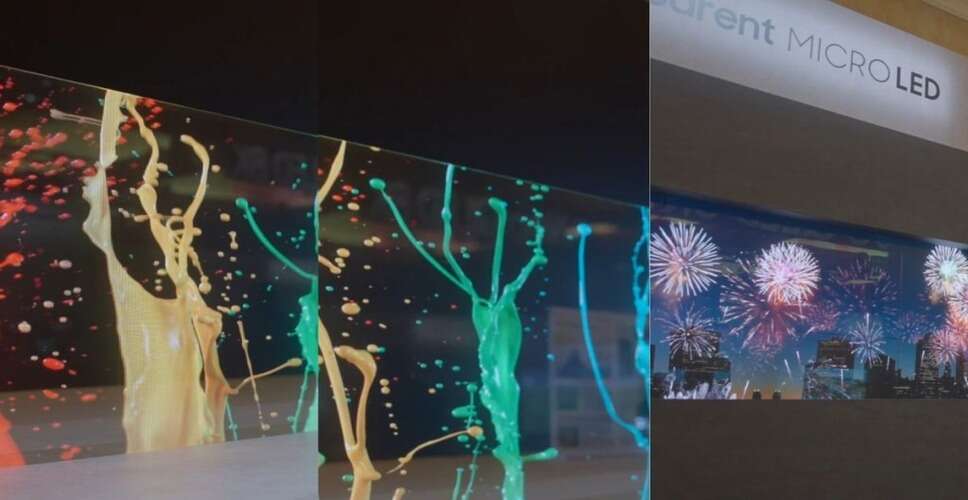 CES 2024 Showstopper: Samsung Introduces Groundbreaking Transparent ...